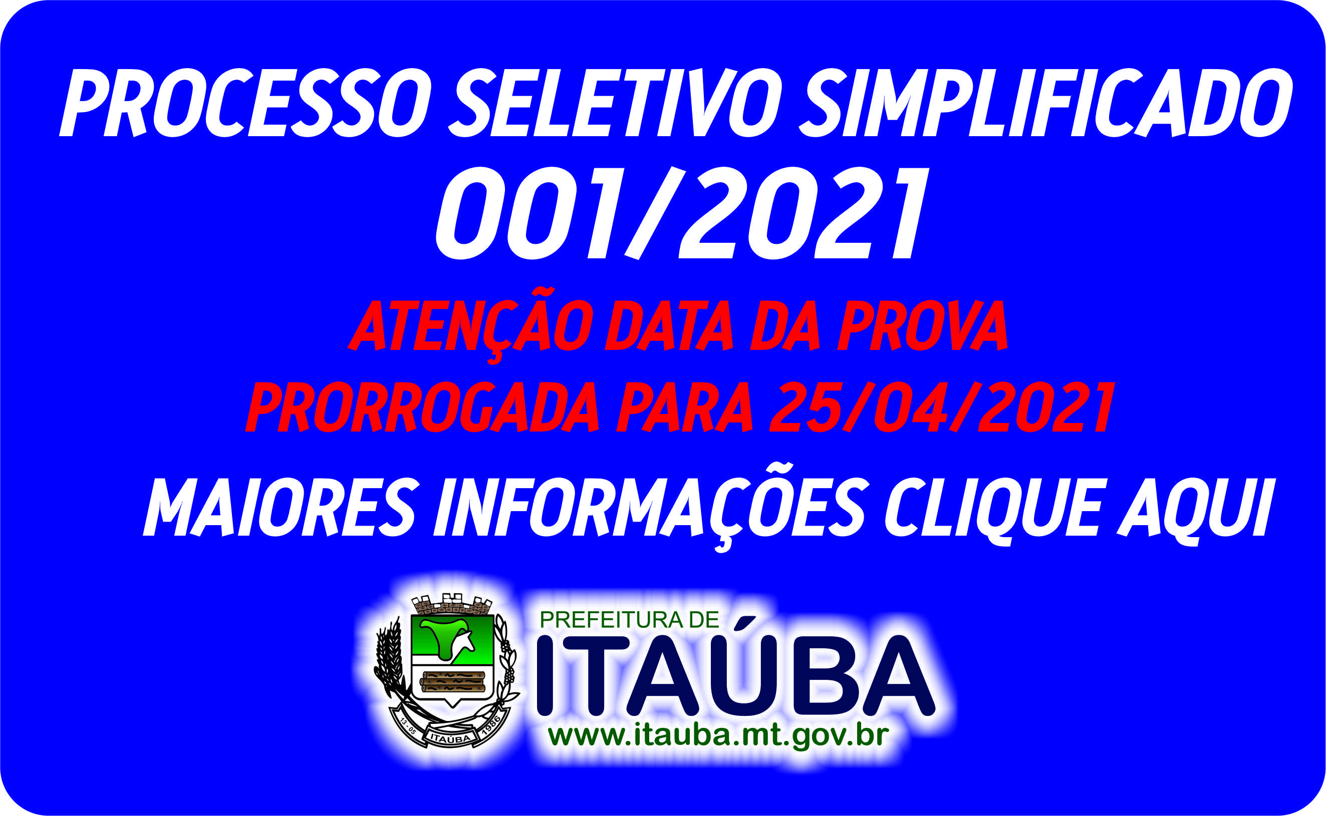 Página Inicial - Prefeitura de Itaúba - MT